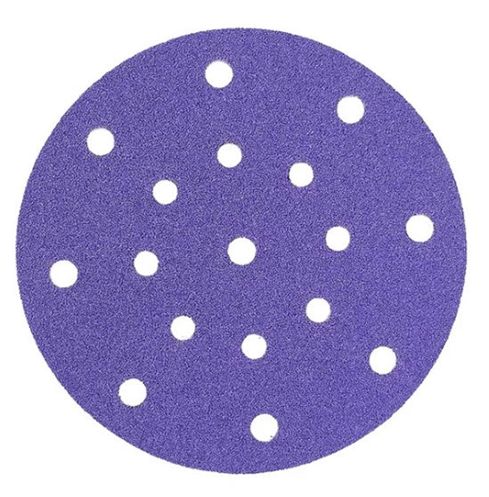 CERAMIC GRAIN SANDING DISCS 150mm 15 hole 100 Grit – Thode